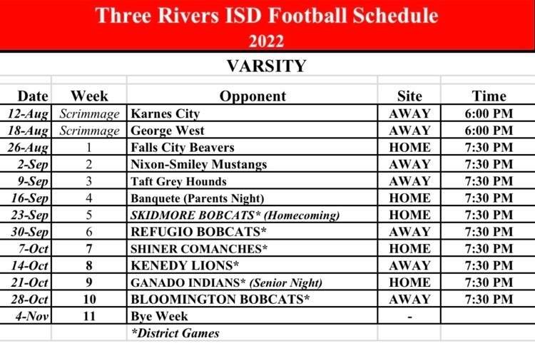 Live Feed | Three Rivers School District